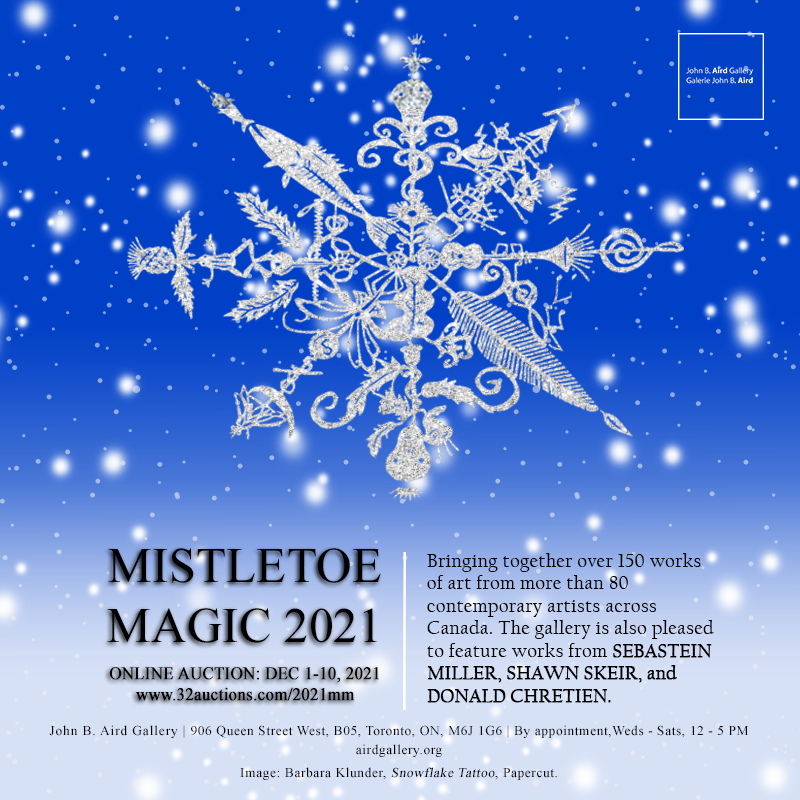 Mistletoe Magic - John B. Aird Gallery’s Art Auction/Fundraiser ...